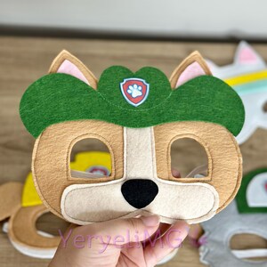Masks Paw Patrol - Etsy