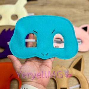 Pokémon Máscaras / Antifaces - Etsy
