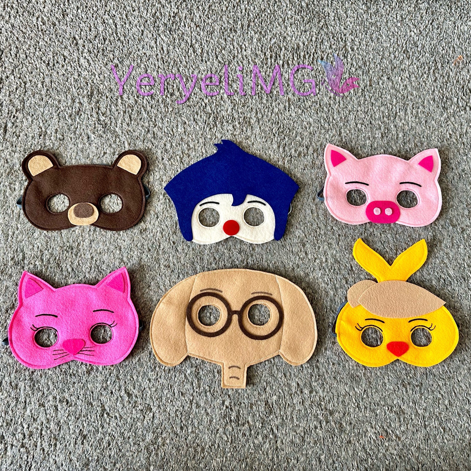 Plim Plim Masks - Etsy