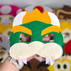 Felt Mario Bros Masks: Kids Party Favors - Etsy