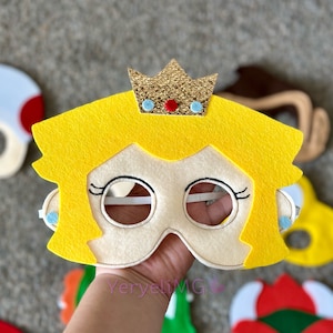 Felt Mario Bros Masks: Kids Party Favors - Etsy
