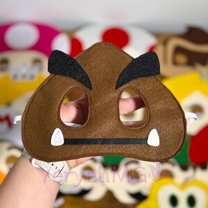 Felt Mario Bros Masks: Kids Party Favors - Etsy