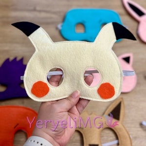 Pokémon Máscaras / Antifaces - Etsy