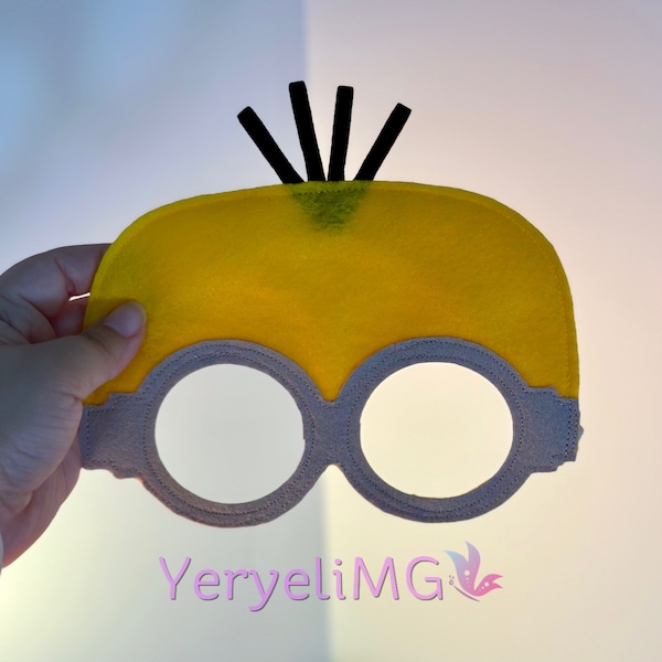 Minion Mask - Etsy