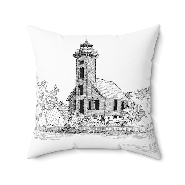 Lighthouse Pillow - Etsy