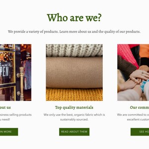 Customizable Pre-built Shopify Section: Multi Columns Section Template ...