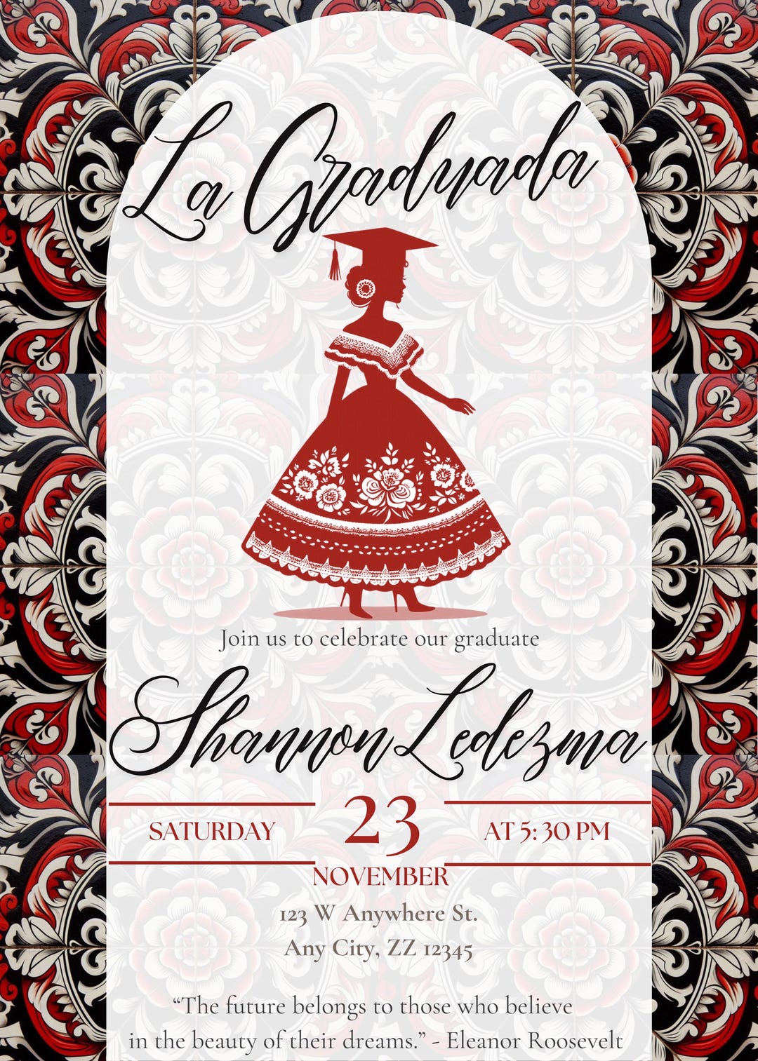 Graduation Fiesta Invitation! (available in Spanish) - Etsy