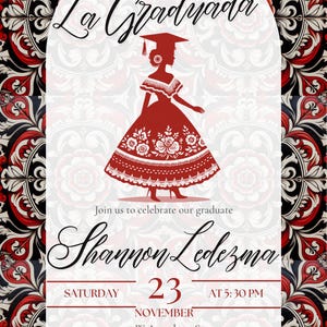 Graduation Fiesta Invitation! (available in Spanish) - Etsy