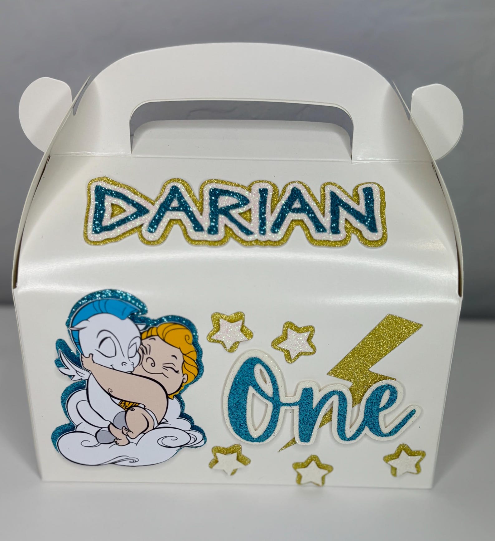 1st Birthday - Baby Hercules Treat Boxes - Etsy