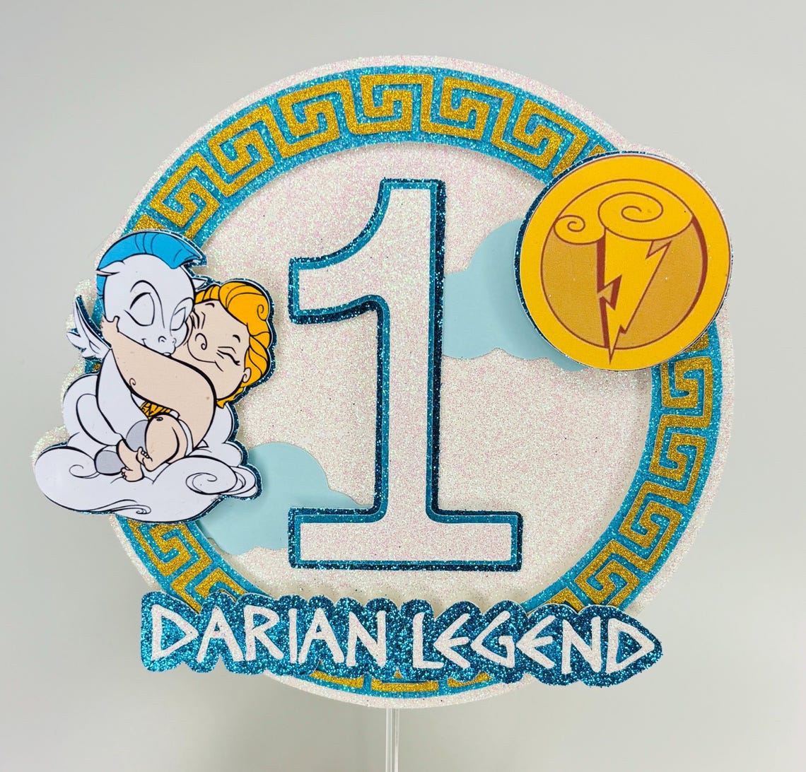 Baby Hercules Cake Topper - Etsy