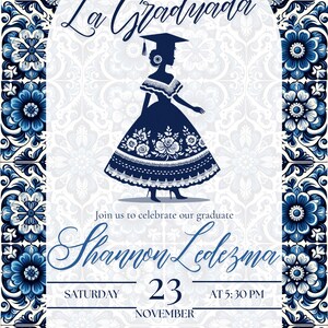 Graduation Fiesta Invitation! (available in Spanish) - Etsy