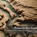 Personalized Topographical Map, Any Location Worldwide, Custom TOPO Map ...