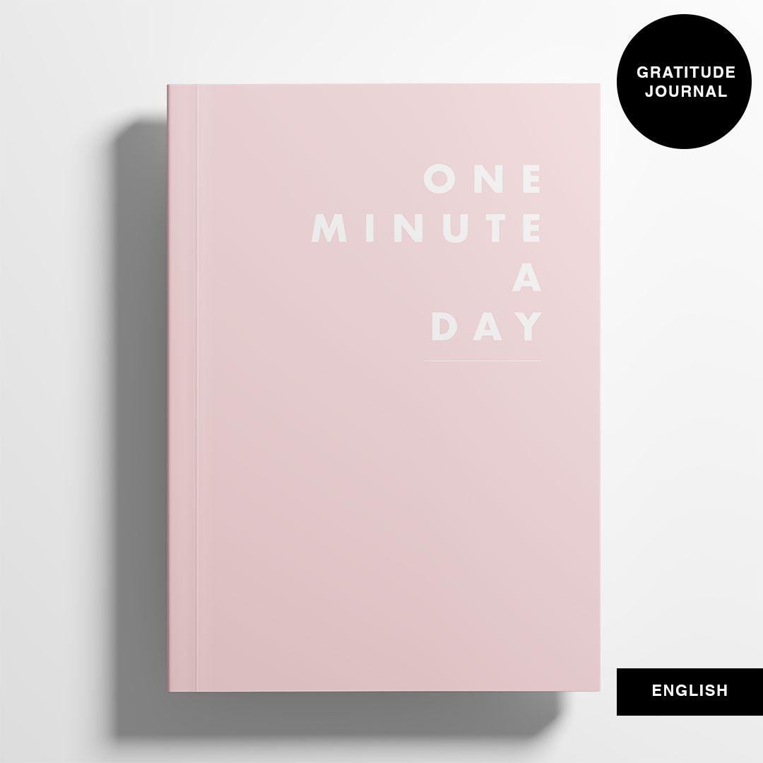 One Minute a Day Gratitude Journal – Daily Mindfulness, Self-love ...