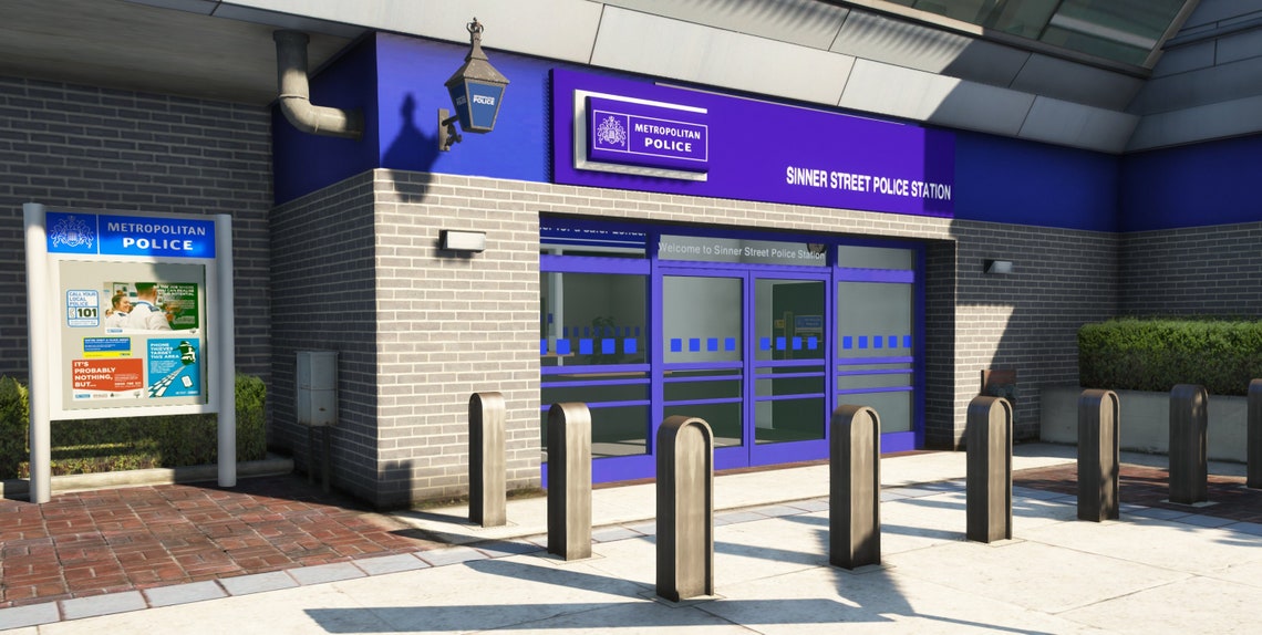 UK Police Station MLO FiveM MET Police Station FiveM - Etsy.de