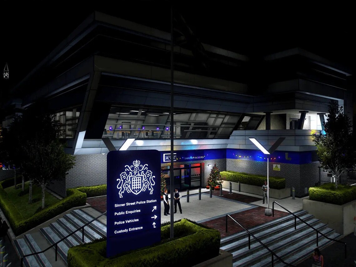 UK Police Station MLO FiveM MET Police Station FiveM - Etsy.de