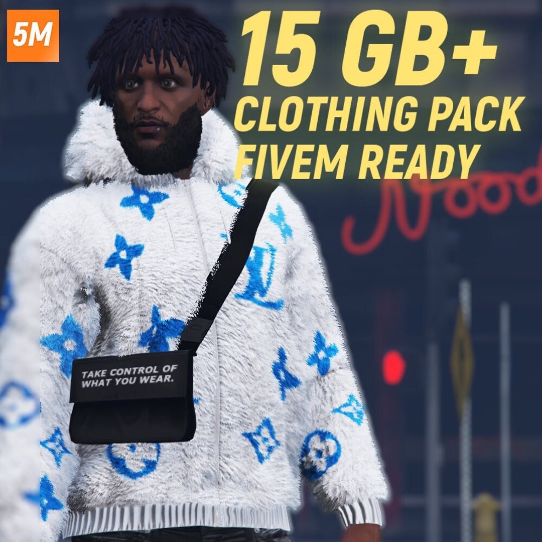 Fivem Clothing Pack 15GB Clothes Hairs Accessories & - Etsy