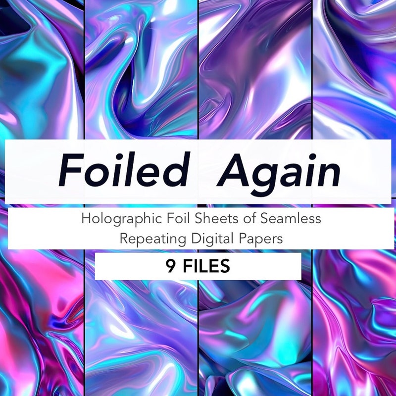 Holographic Foil - Etsy
