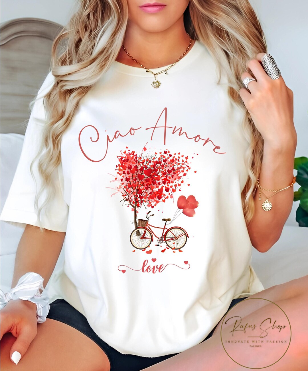 Double Heart Shirt, Love Shirt, Heart Tee, Teacher Gift Shirt ...