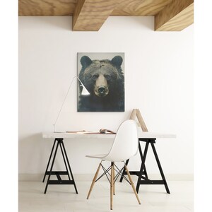 Bear Polaroid Portrait, Old Fashion Photography, Vintage, Retro Style ...