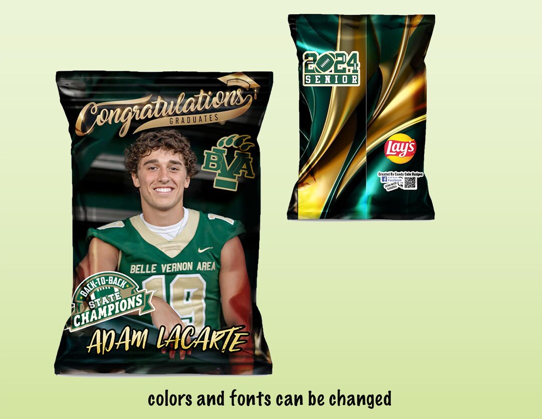 Personalized Chip Bags, Birthday Favors, Party Favors, Graduation Theme ...