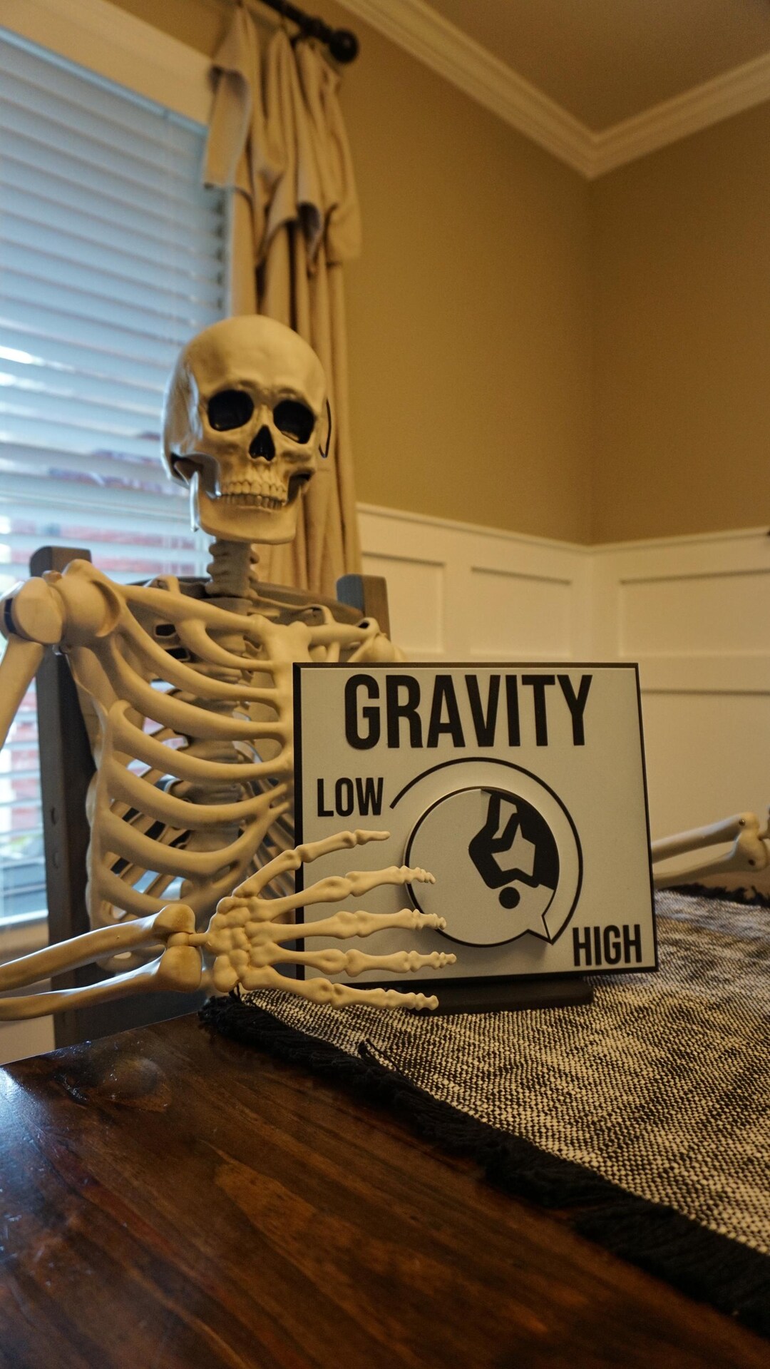 Gravity Dial Sign Funny Climber Decor - Etsy
