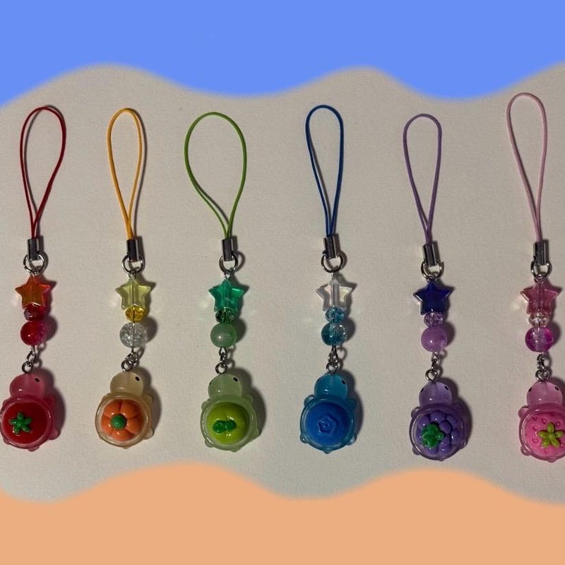 Phone Charms Sea Turtles - Etsy