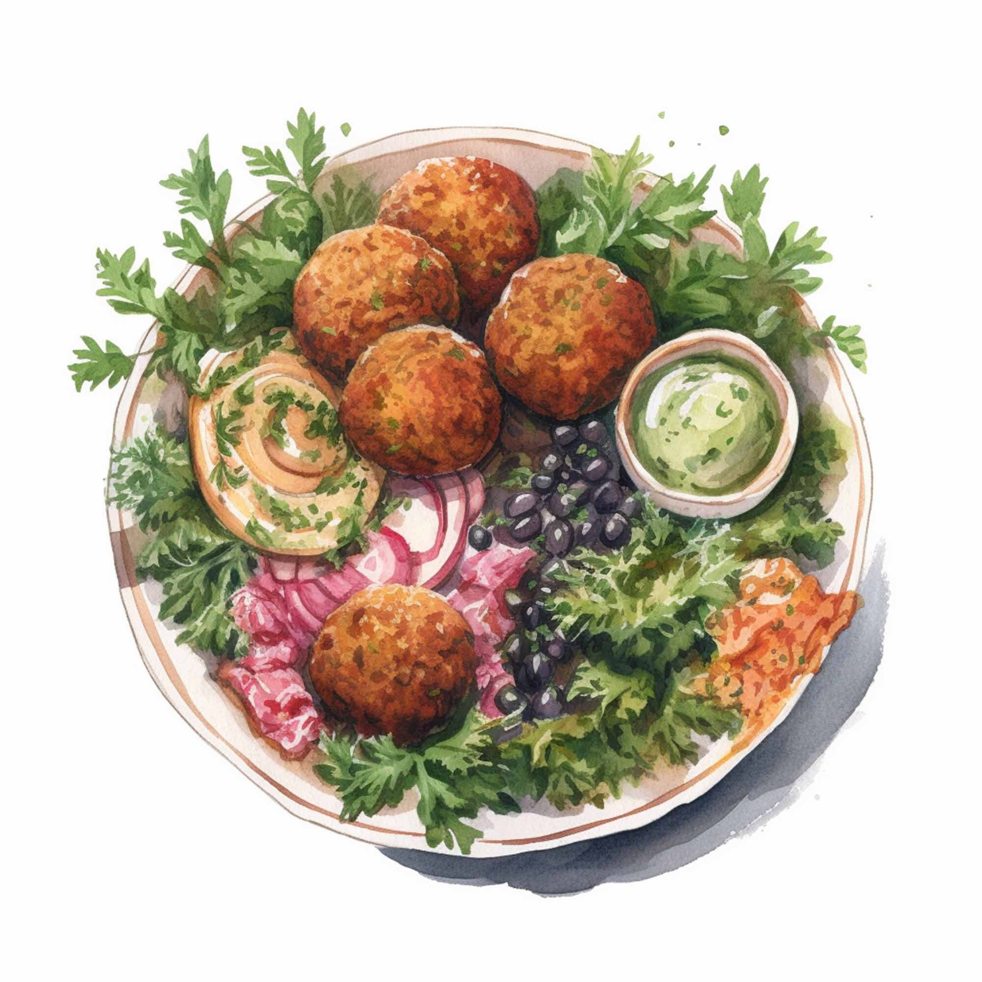 12 Vegetarian Dishes Jpgs Clipart, Food Clipart, White Background, Free ...