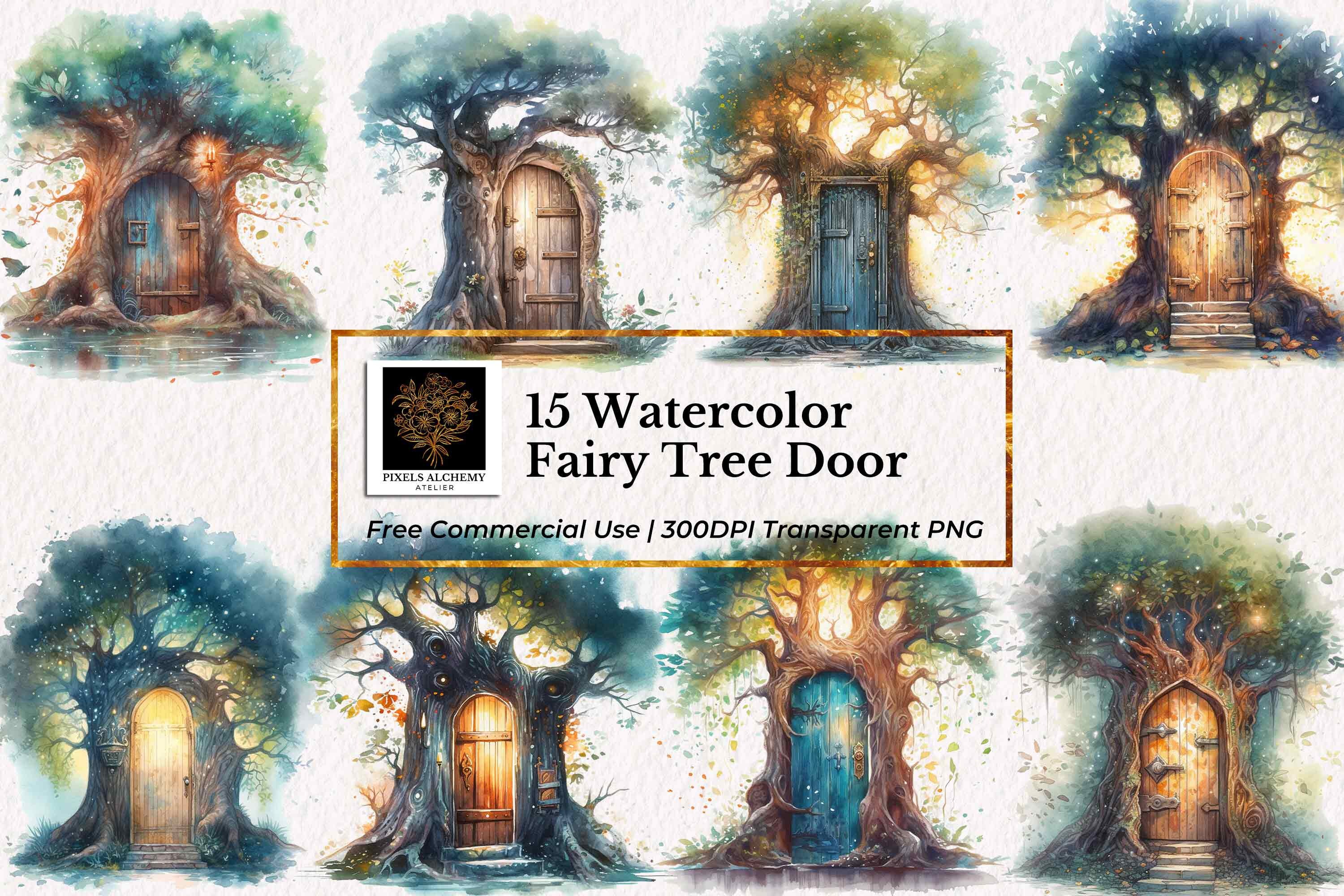 15 Fairy Fantasy Tree Clipart, Transparent PNG, Free Commercial Use ...