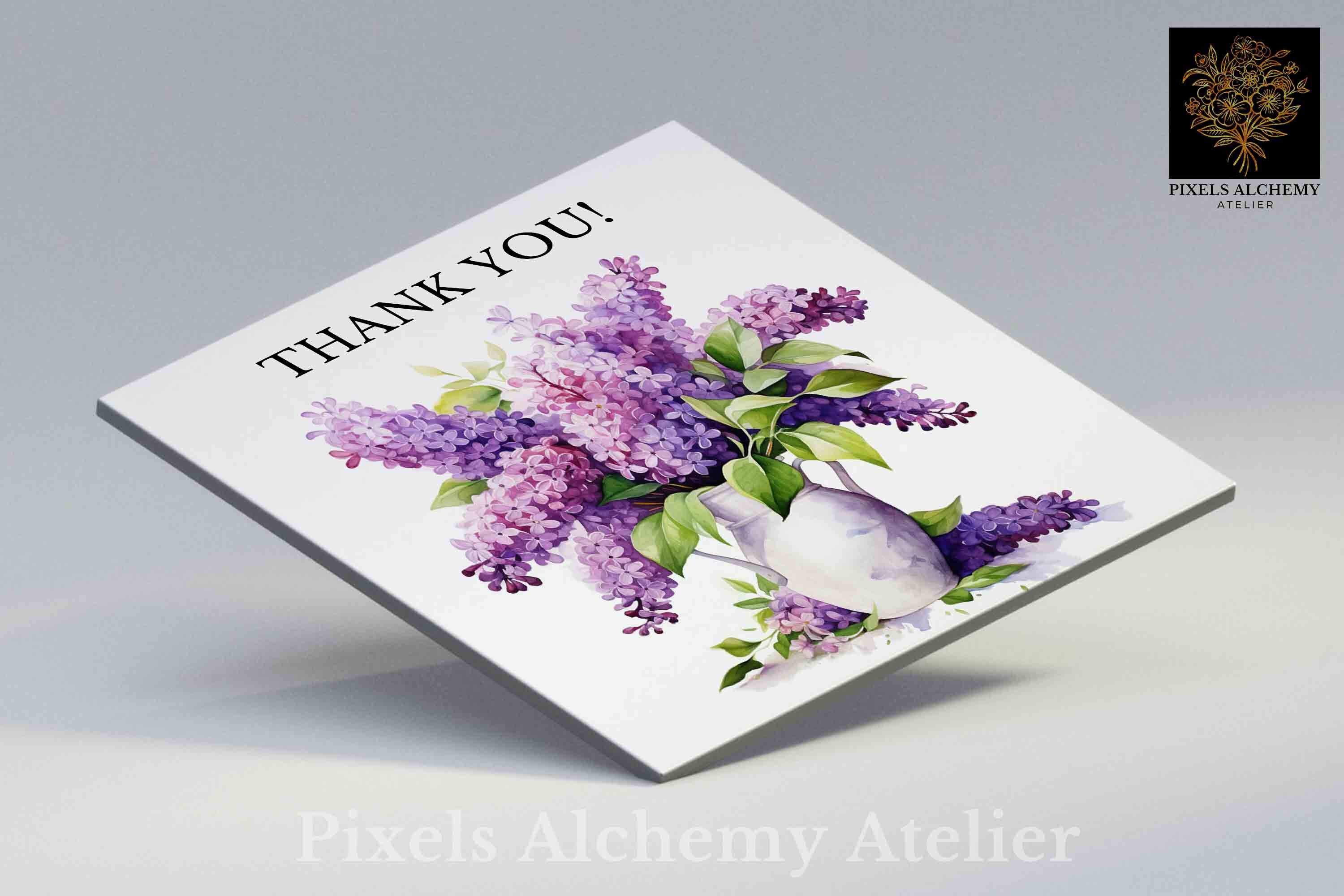 15 Lilac Bundle Watercolor Clipart Transparent PNG Free - Etsy