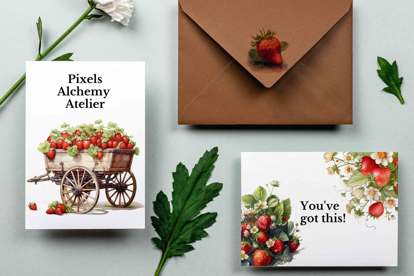 23 Strawberry Bundle Watercolor Clipart, Transparent PNG, FREE ...