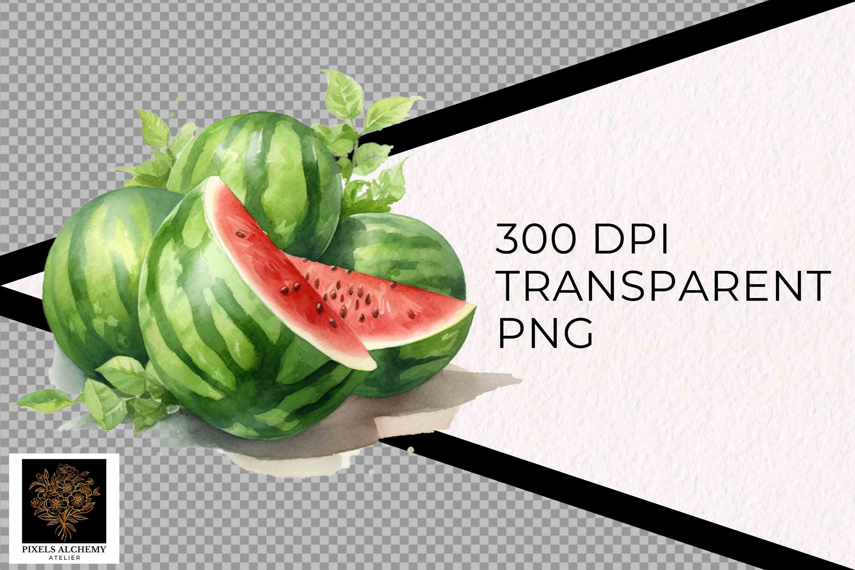 33 Watermelon Bundle Watercolor Clipart, Transparent PNG, FREE ...
