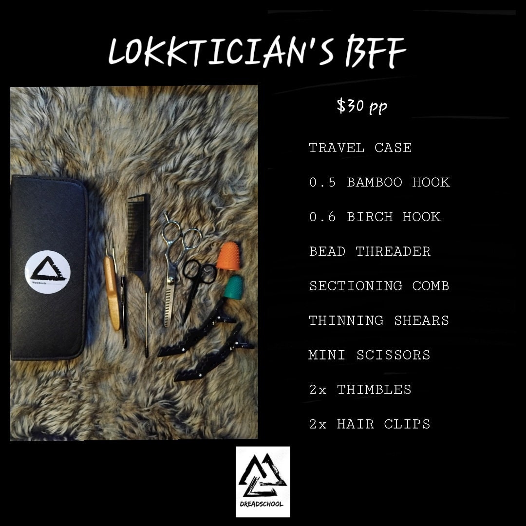 LOCTICIANS BFF dreadlock Tool Kit - Etsy