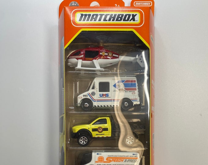 Matchbox City Adventure II 5-pack - Gift for Collectors - Etsy