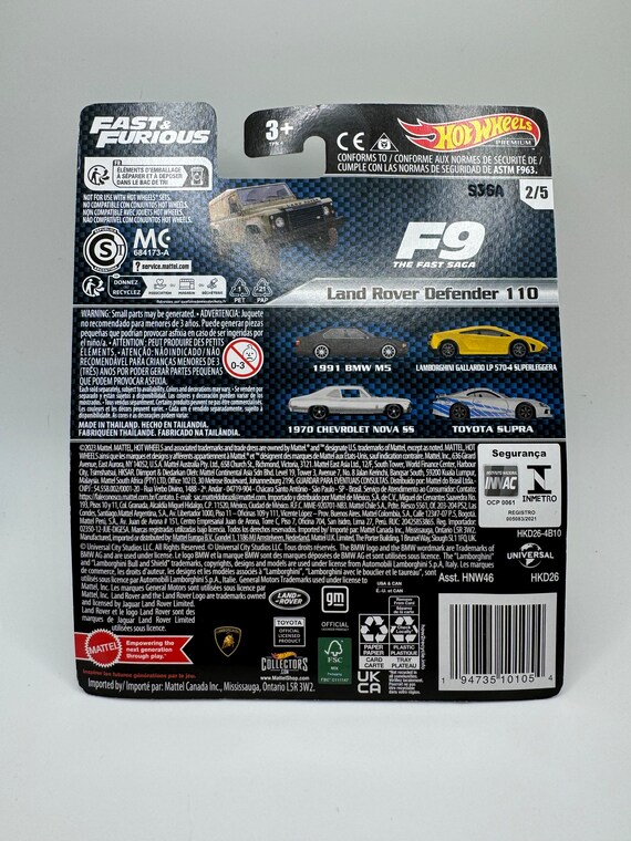 HKD26 Series 2 Of 5 Fast & Furious Land Rover Defender 110 1:64 Scale ...