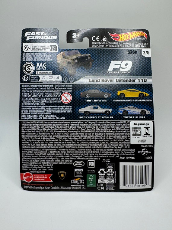 HKD26 Series 2 Of 5 Fast & Furious Land Rover Defender 110 1:64 Scale ...