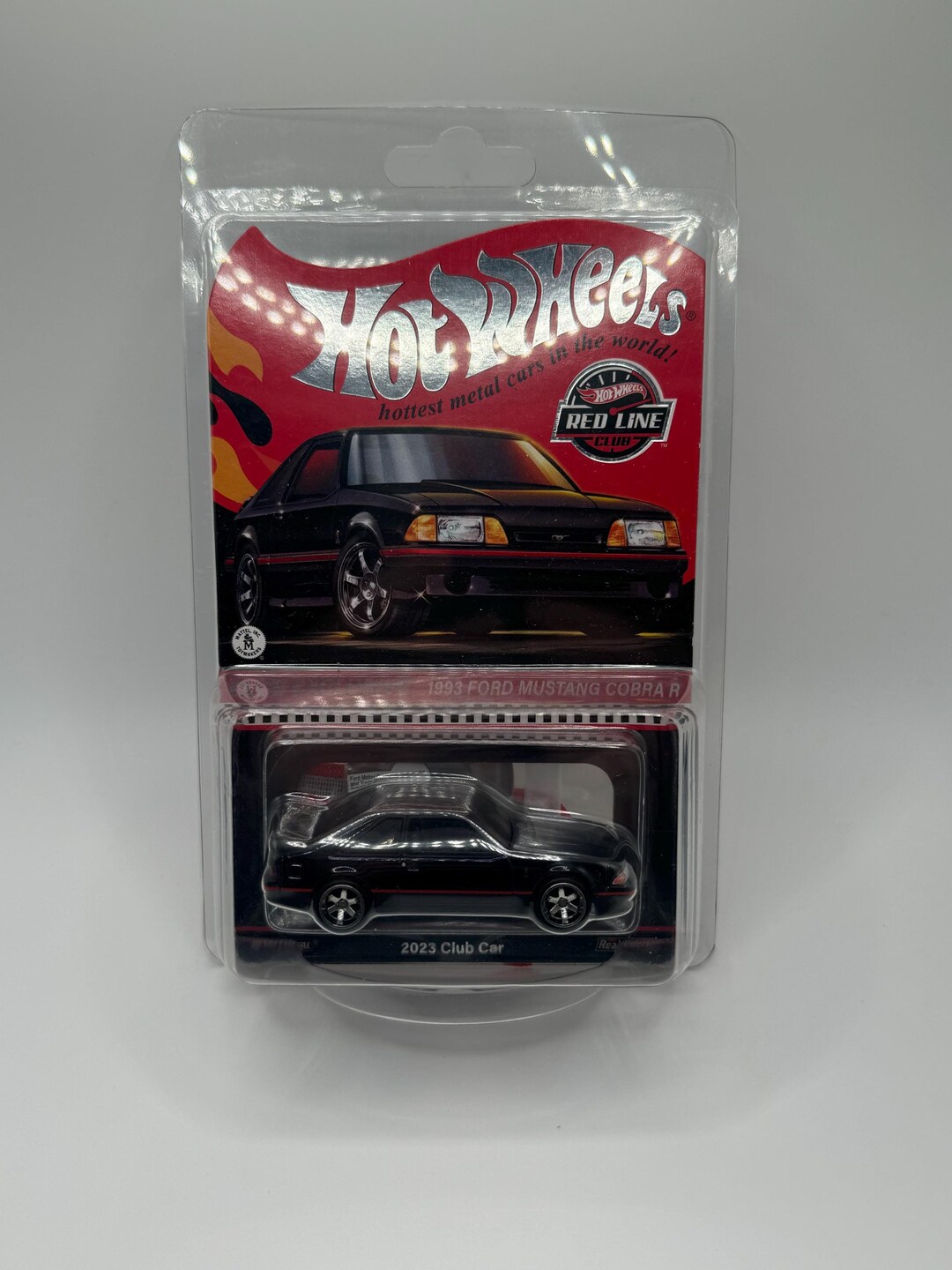 Hot Wheels RLC 1993 Ford Mustang Cobra R - Black - Gift for Collectors ...