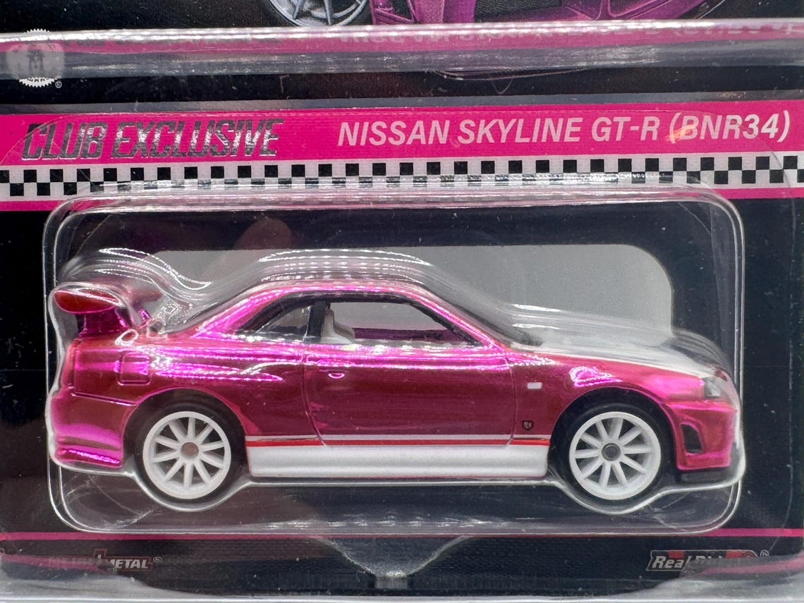 Hot Wheels RLC Nissan Skyline GT-R - Pink - Gift for Collectors - Etsy