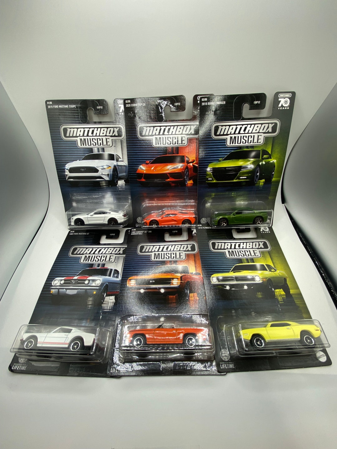 Match Box Muscle Full Set (6) Die-cast Cars - Gift for Collectors - Etsy