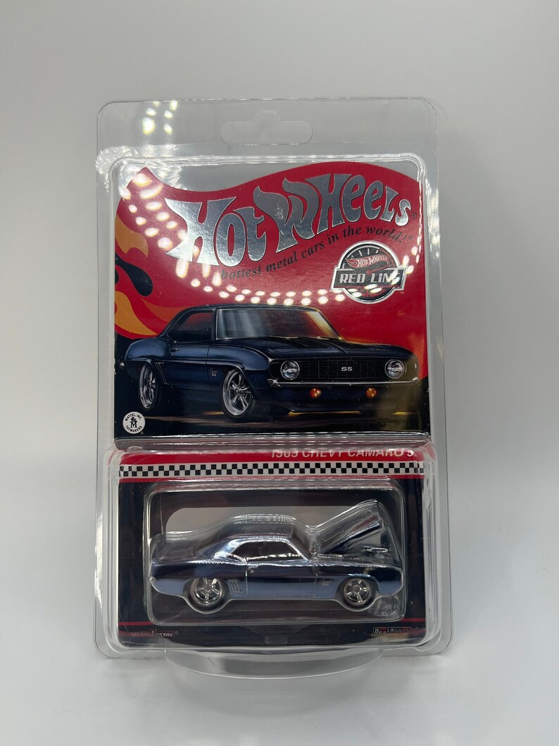 Hot Wheels RLC 1969 Chevy Camaro SS Spectraflame Blue 1:64 - Etsy