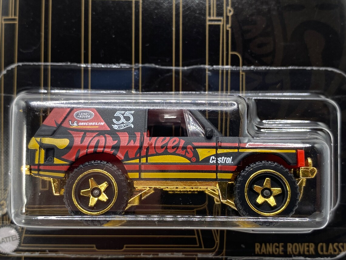Hot Wheels 55th Anniversary Range Rover Classic Black - Gift for ...