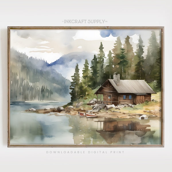 Cabin Wall Art - Etsy