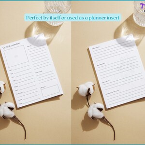 Crystal Planner, Crystal Overview Journal, Crystal Tracker, Planner Printable, Planner Template ...