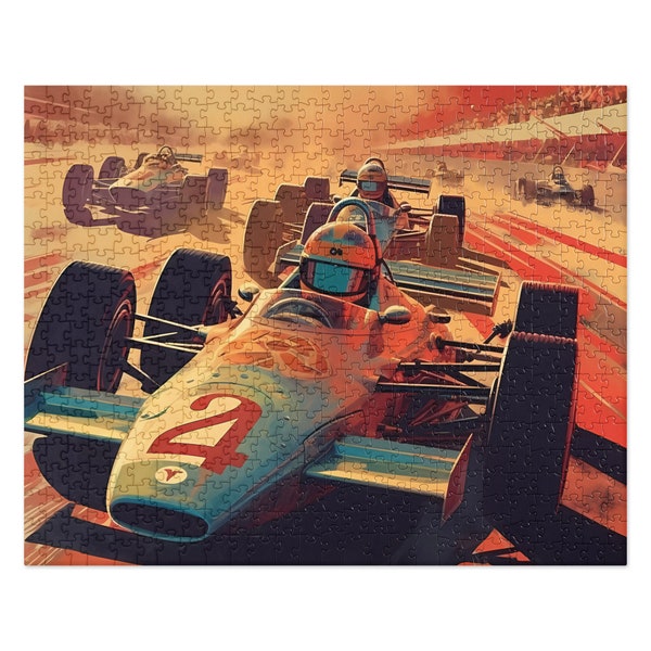 Formula 1 Jigsaw Puzzle - Etsy
