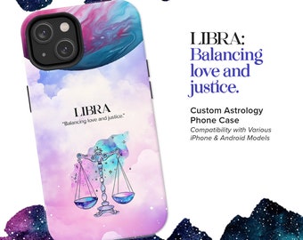 Libra Phone Case iPhone Case for Libra Android Case | Gift for Libra Mom Birthday Gift Libra ...