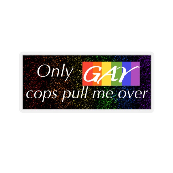 Pull Over Sticker - Etsy