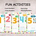 Printables Preschool Curriculum Learning Numbers Activity Workbook Dot ...