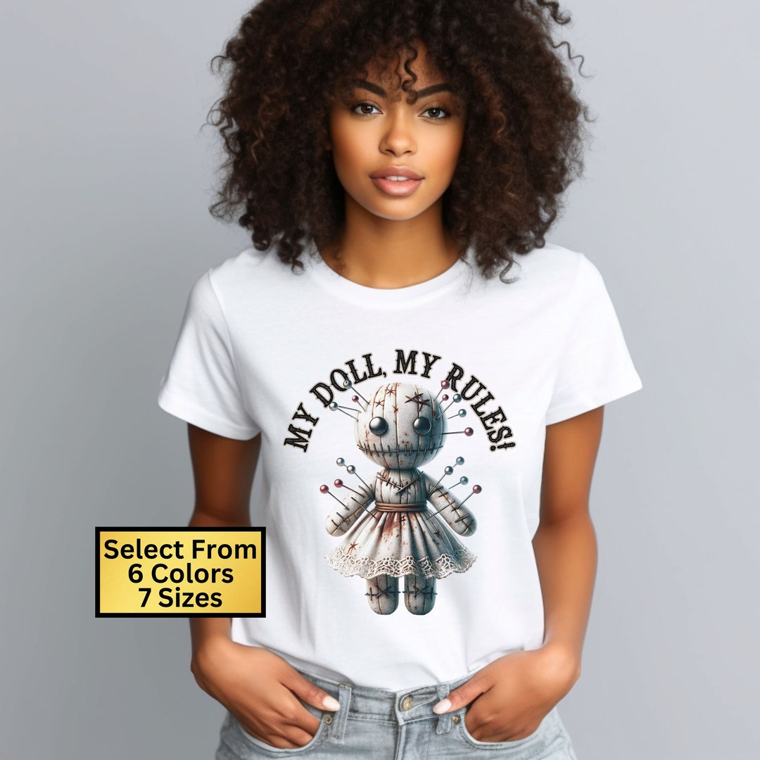 Adorable Mischief Voodoo Doll Shirt Gift, Whimsical Enchantment Shirt ...