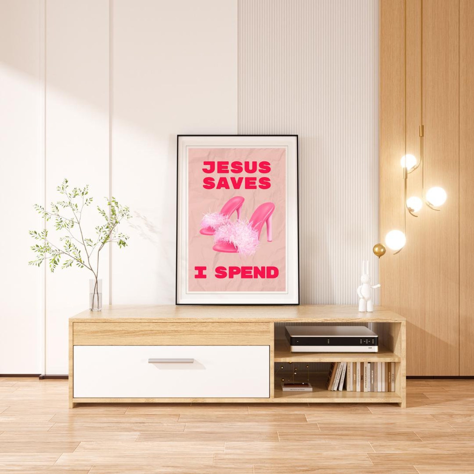 Jesus Saves I Spend Digital Print - Etsy