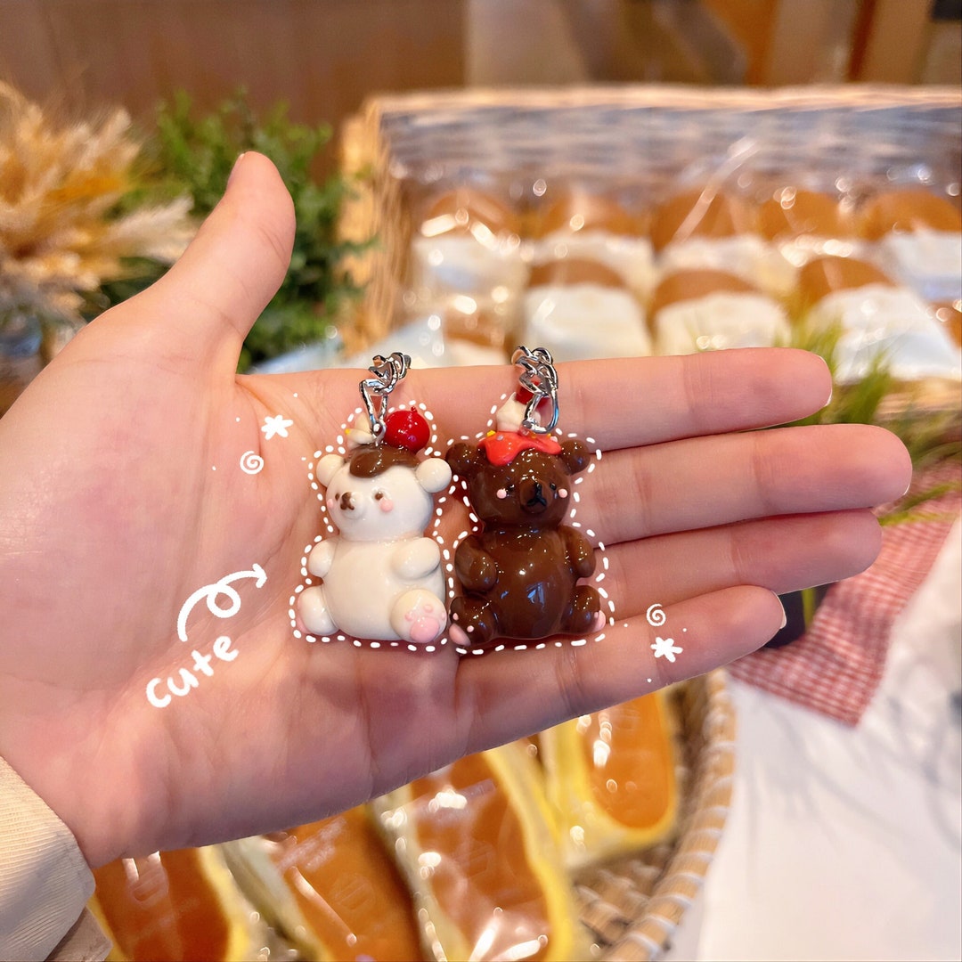 Handmade Matching Keychains for Friends, Couples, and Siblings Polymer ...