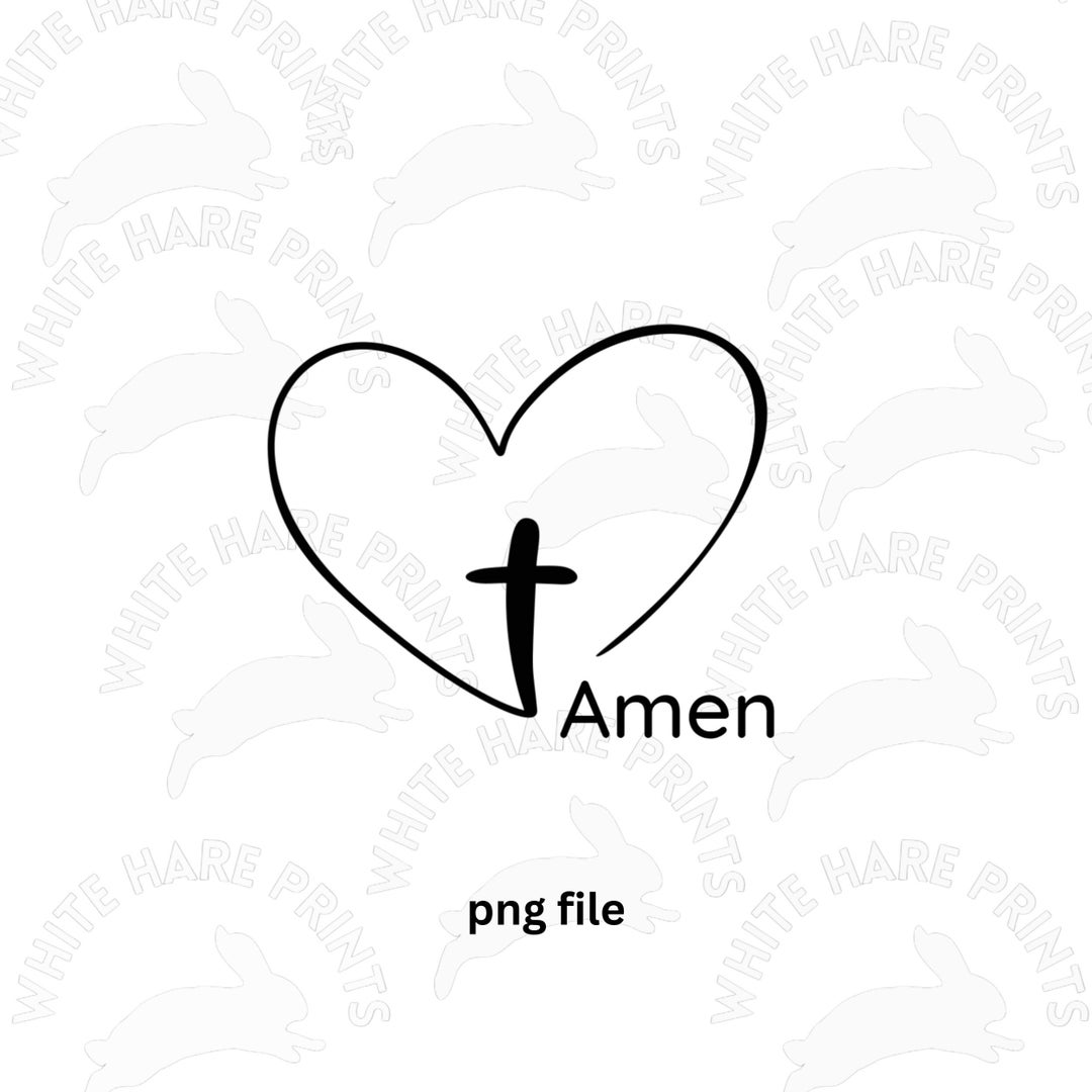 Amen Png, Christian Png, Jesus Png, Cross Png, Christian Png for Shirt ...
